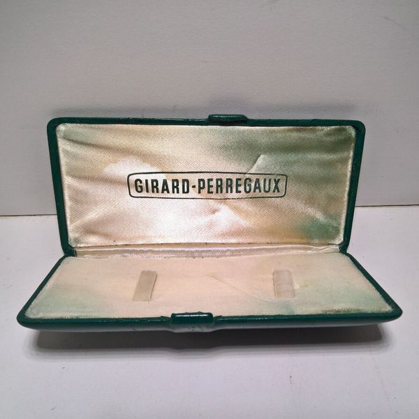 ULTRA RARE VINTAGE GIRARD PERREGAUX WATCH BOX | WatchCharts Marketplace