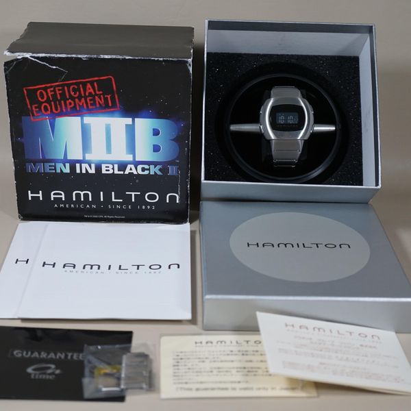 [WTS] Hamilton Pulsar H121138911 Digital MIB Men In Black 2 LED ...