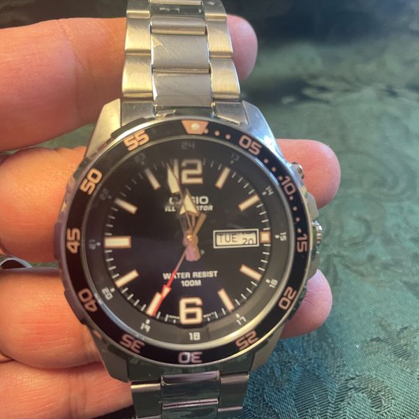 CASIO Illuminator QUARTZ ANALOG-5373 Mens Watch - NEEDS BATTERY ...