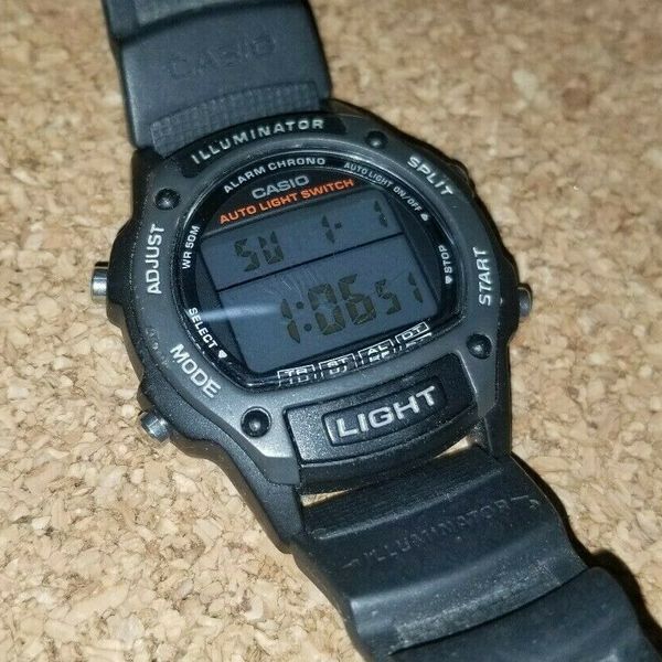 CASIO W-93H (3242) Men’s Digital Wristwatch Timer Chrono (light not ...