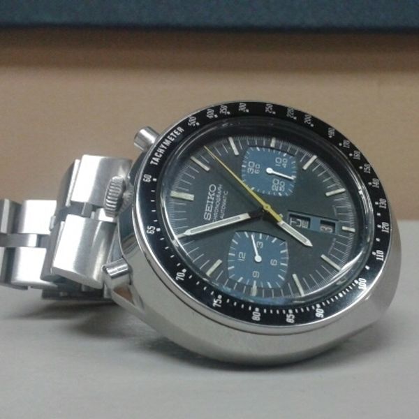 SOLD---Vintage Seiko Bullhead Chronograph 6138/0040 | WatchCharts