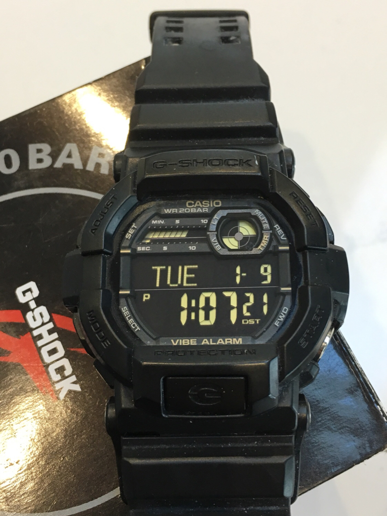 Casio G-Shock GD-350 vibration alarm stealth | WatchCharts