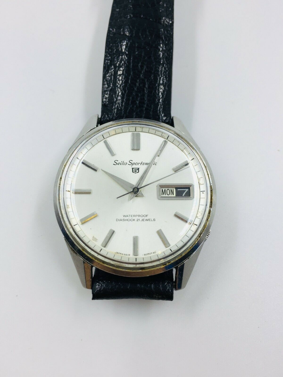 Vintage 1960's Seiko Sportsmatic 5, 21 Jewels Automatic Wrist Watch 6619-8050 | WatchCharts
