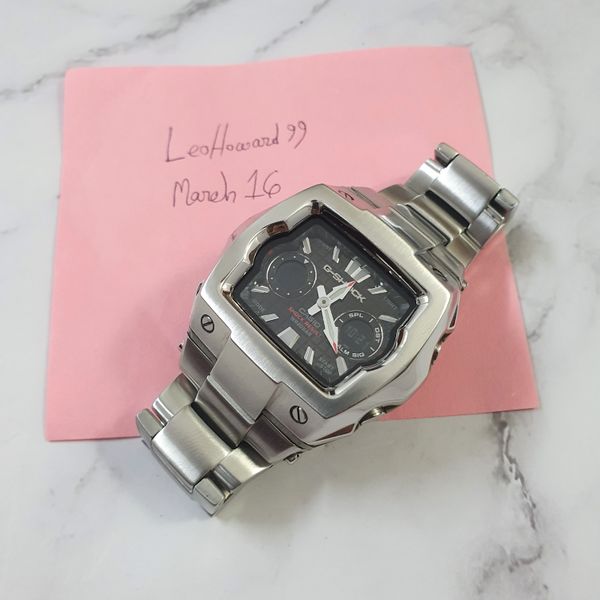 [WTS] Casio Rare G-Shock Cube G-011D Black Waffle dial | WatchCharts ...