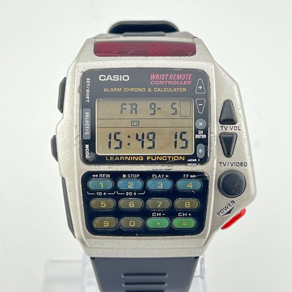 Casio CMD-40 TV Remote Control Calculator Digital Watch Module 1174 ...