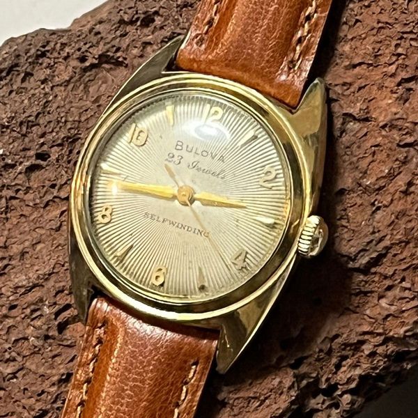 Bulova 23 Jewel Selfwinding Sunburst Dial RUNS L4 - 1954 | WatchCharts ...
