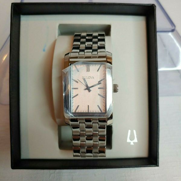 Bulova Square Face Mens Watch | WatchCharts