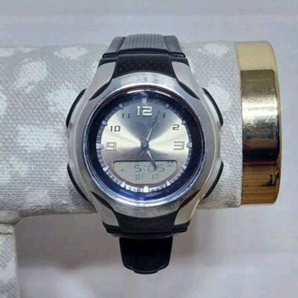 CASIO VINTAGE SOLAR WATCH AW-S90 MODULE 2790 With New Battery ...