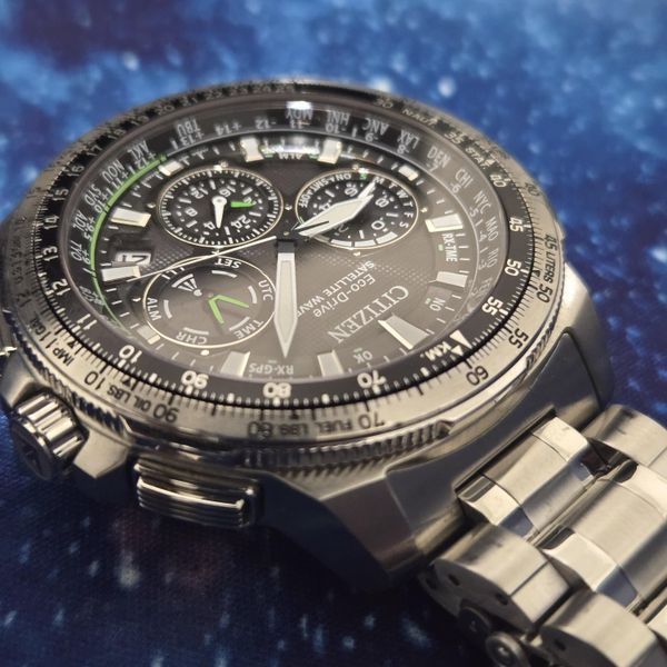 Citizen Eco-Drive Satellite Wave Promaster Navihawk F900, 47mm: Normal ...