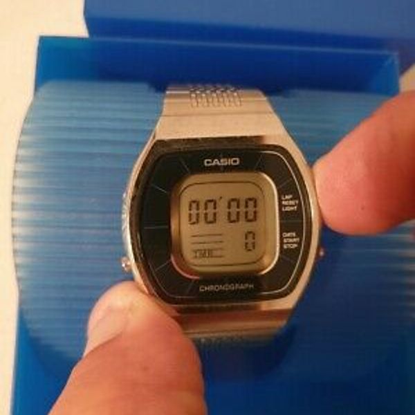 CASIO VINTAGE WATCH CASIOTRON 56CS-50 LCD NOS RARE 70s BOX MANUAL ...