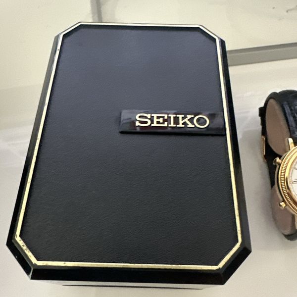 Seiko 6M25-7029 Menâ s Vintage Dancing Hands Chronograph Alarm Watch ...