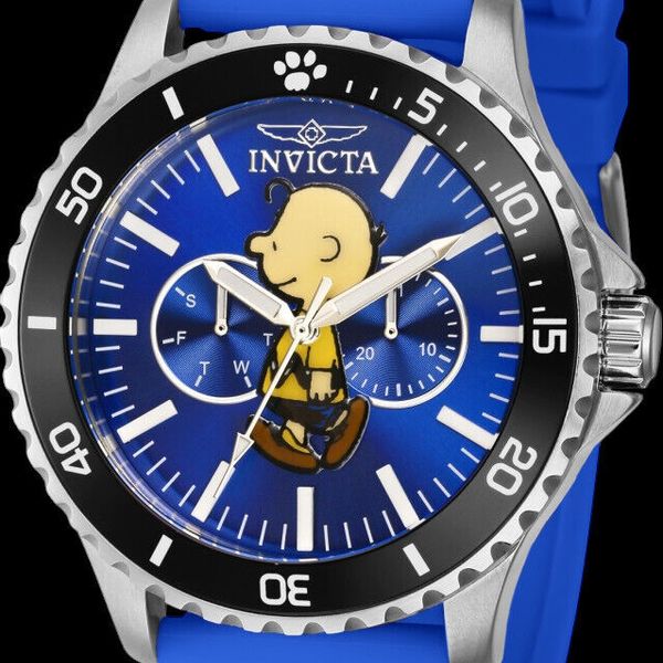 Invicta Men Character Snoopy Limited Edition Watch 48MM Stainless Case ...
