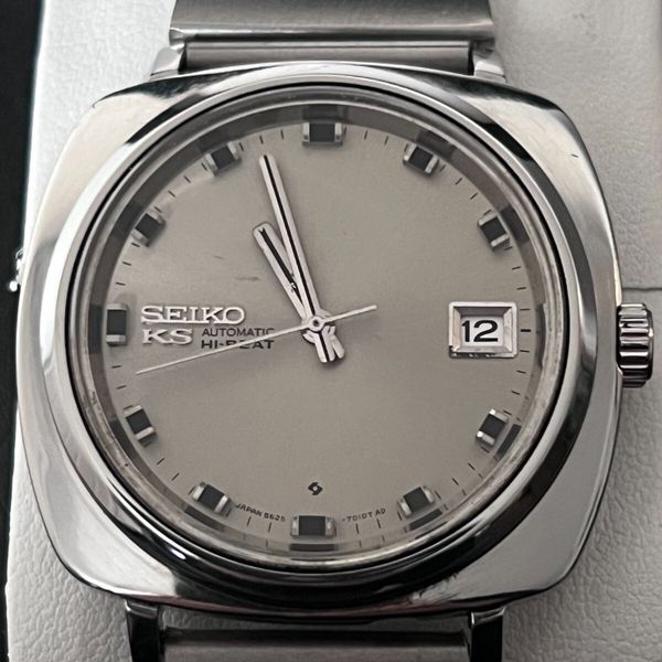Seiko King Seiko Hi-Beat 5626-7010 Automatic Day Date Gold Back Vintage Watch | WatchCharts ...