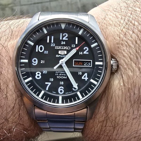 Seiko 5 Field / Military Automatic Watch | WatchCharts Marketplace