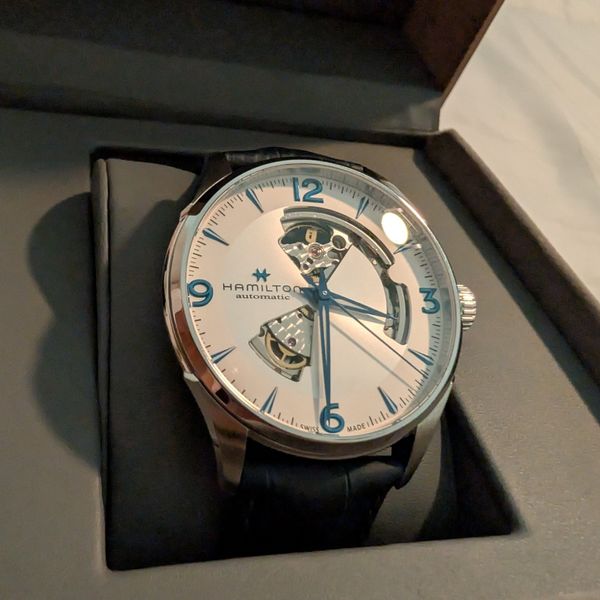 Hamilton Jazzmaster Open Heart Watch | WatchCharts Marketplace