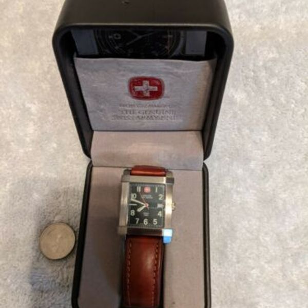 Men's SWISS Watch WENGER S.A.K Design 093.0848. with box and manuals ...