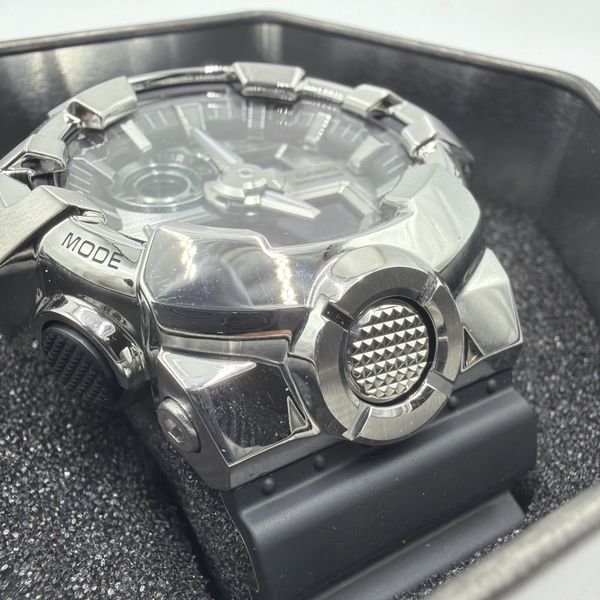 Casio G-Shock G-Steel Silver Analog-Digital Menâ s Watch GM700-1A (Z3 ...