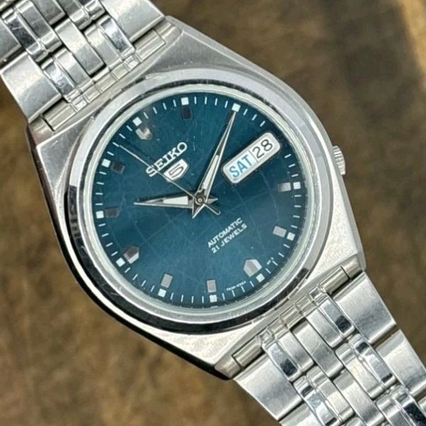 SEIKO SUPER RARE SNK665 GREEN GLOBE DIAL Automatic EXHIBITION CASE BACK ...