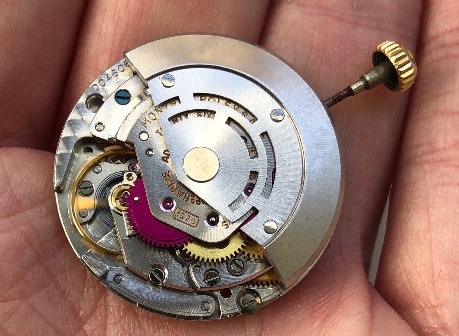 Vintage Rolex GMT-Master 1675 cal.1570 24hr Function Movement | WatchCharts