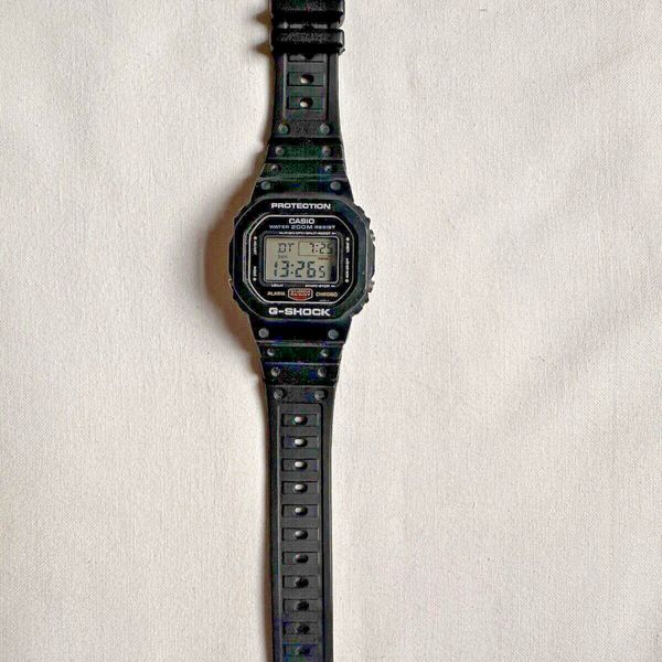 vintage 90s casio DW-5600 G-SHOCK square 901 WR shock resistant quartz ...