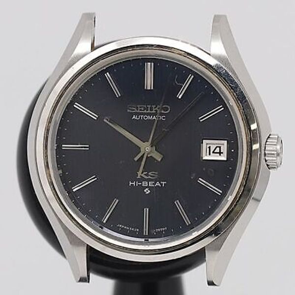 Seiko King 5625-7120 Men's Watch Navy Dial - Dead Stock, Top Only, Very ...