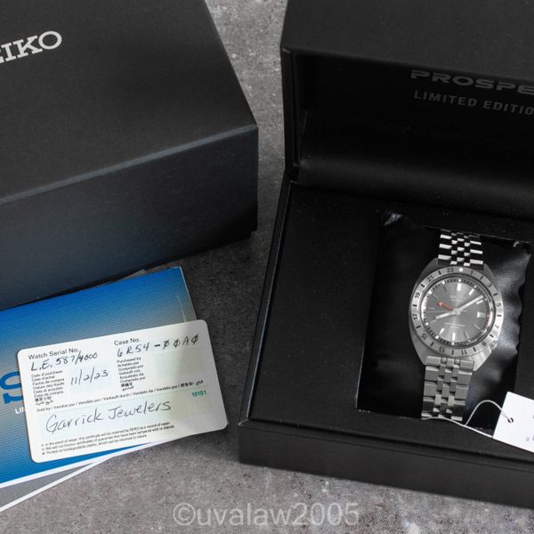SOLD: Seiko SPB411 Navigator Timer GMT Reissue | WatchCharts Marketplace
