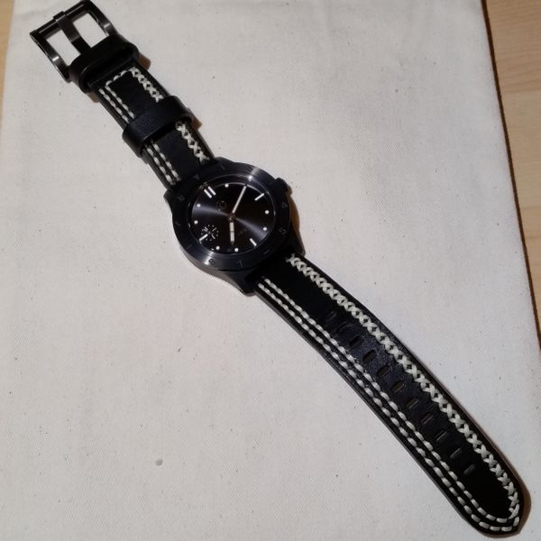 SOLD: H2O Hydra Titanium DLC, mint, with 4 bezels- $700 | WatchCharts ...