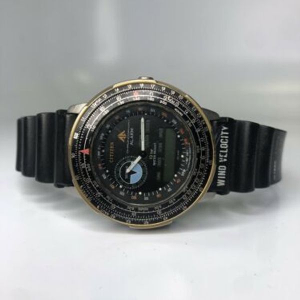 Citizen Chronograph Men's Watch Digital and Analog Sold As Is 8945 ...