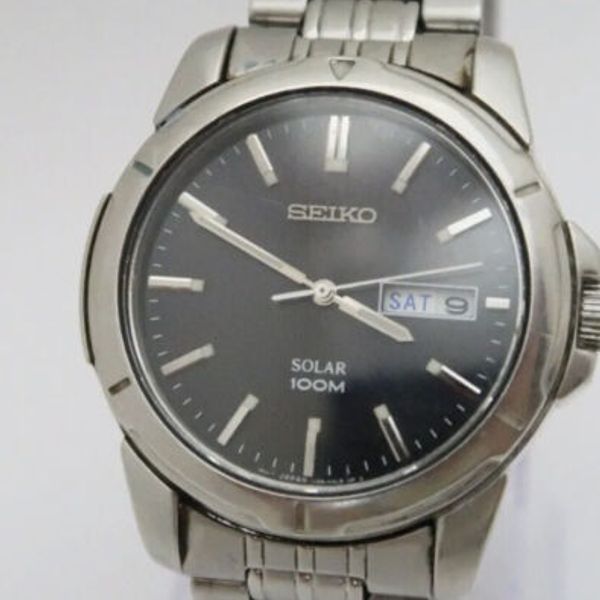 SEIKO SOLAR V156-0AD0 GENTS WATCH | WatchCharts Marketplace