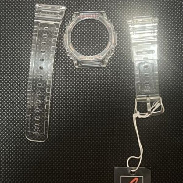 Casio G-Shock casing strap men's watch GA2100 Transparent Green ...