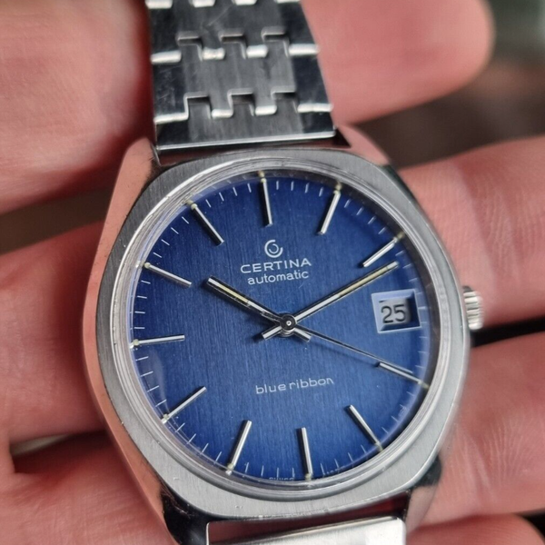 Certina Blue Ribbon Blu By VOLVO Anniversary Automatico 25-651 | WatchCharts Marketplace