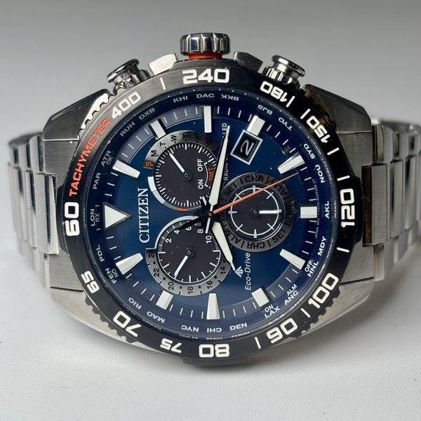 Reloj Citizen Land Perpetual Calendar Eco-Drive Hombre Acero Inoxidable ...