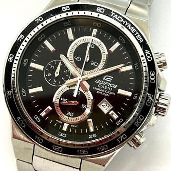 CASIO Edifice EF-546 Quartz Chronograph Product (24084) #PCGAVZ ...