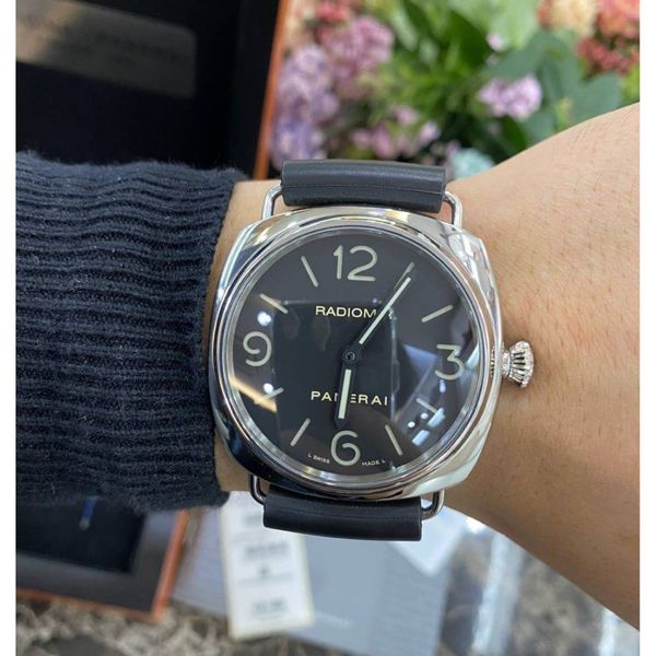PANERAI RADIOMIR BLACK SEAL PAM 00210 MANUAL WINDING 45MM MEN’S WATCH ...