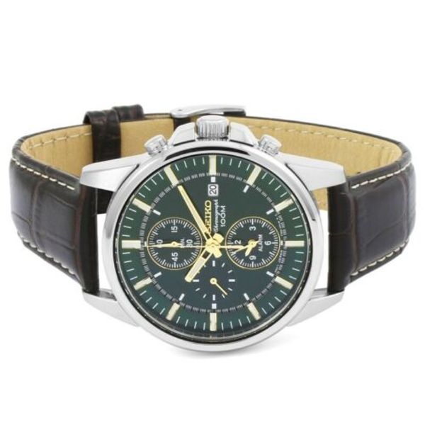 Seiko SNAF09P1 Chronograph Mens Watch Mint | WatchCharts