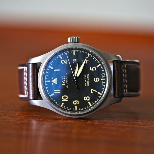 FS: IWC Pilot's Watch Mark XVIII Heritage IW327006 (LIKE NEW & COMPLETE ...