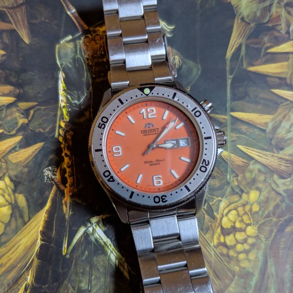 [WTS]Orange Orient Mako Yobokies Bezel | WatchCharts