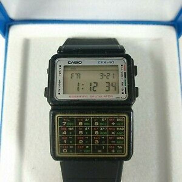 Casio CFX-40 Scienfitic Calculator Watch Module 463 | WatchCharts