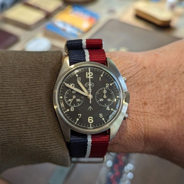 CWC Limited Edition Valjoux 7733 Pilot Chronograph | WatchCharts ...