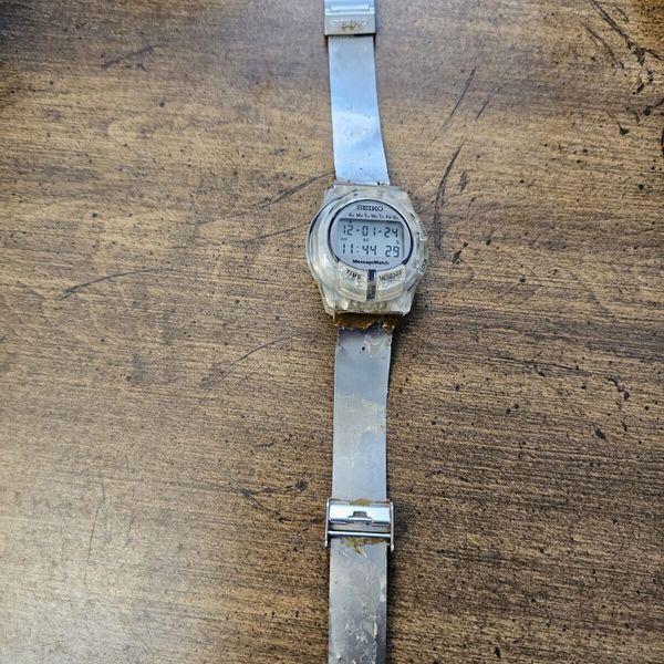 Seiko Message Watch Retro Seiko Digital Watch, Seiko MA52-4A10 Watch ...