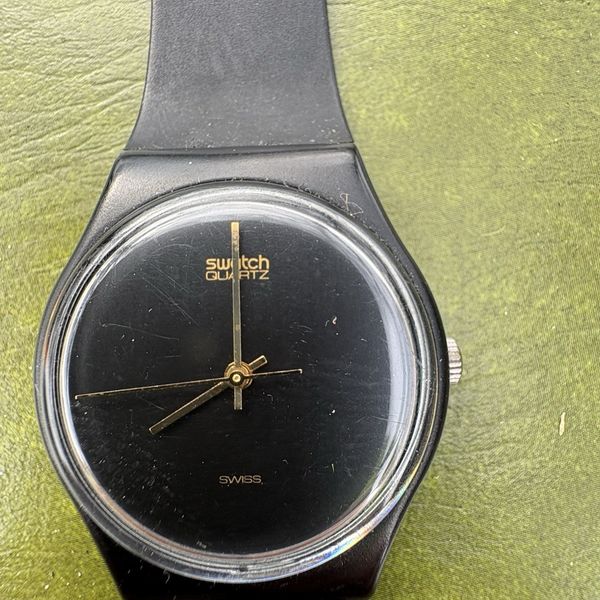 Swatch Vintage First Series 1983 Black Magic Working condition ...