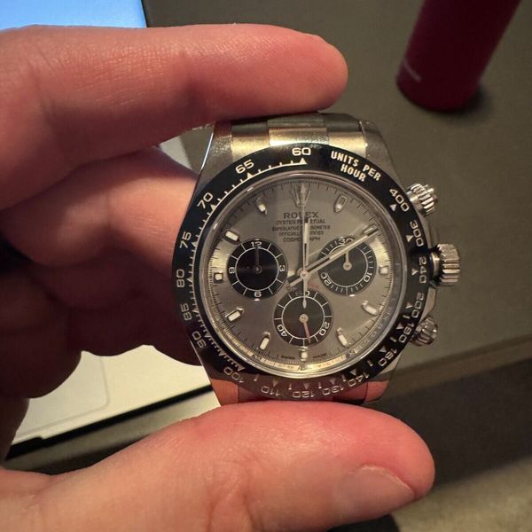 Rolex Cosmograph Daytona 116519LN â Ghostâ Full Set 2022 | WatchCharts ...