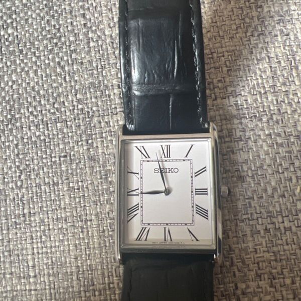 Seiko square case dress watch. Perfect condition. Quartz | WatchCharts ...