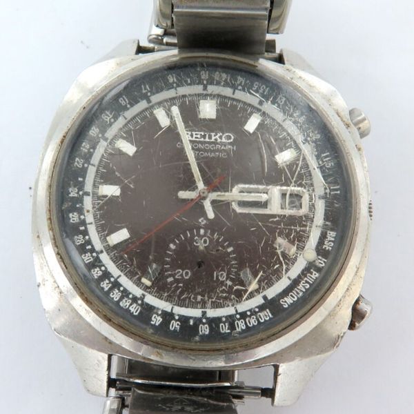 Vintage Seiko Chronograph Auto 17J Waterproof 6139-6020 Mens Watch. | WatchCharts Marketplace