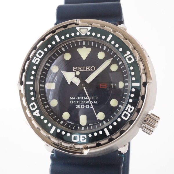 SEIKO Prospex Marinemaster SBBN037/7C46-0AG0 Quartz 300m TUNA Men's Box ...