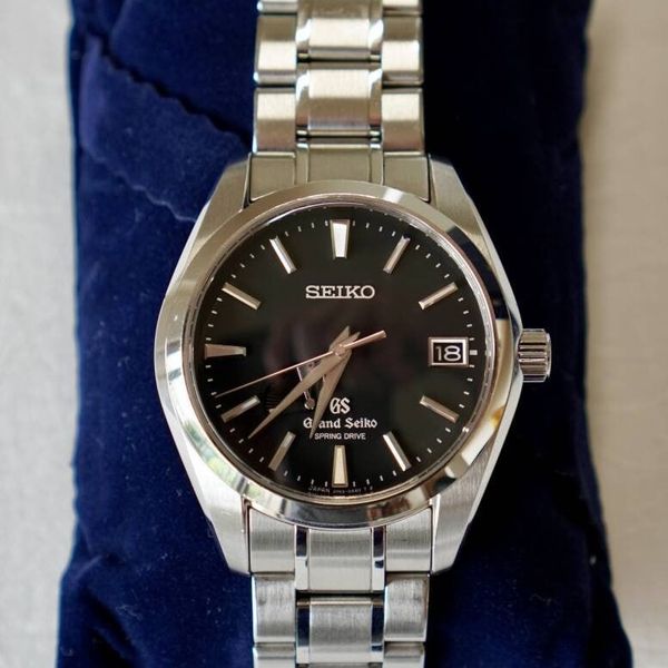 grand seiko spring drive sbga003 full set and links | WatchCharts ...