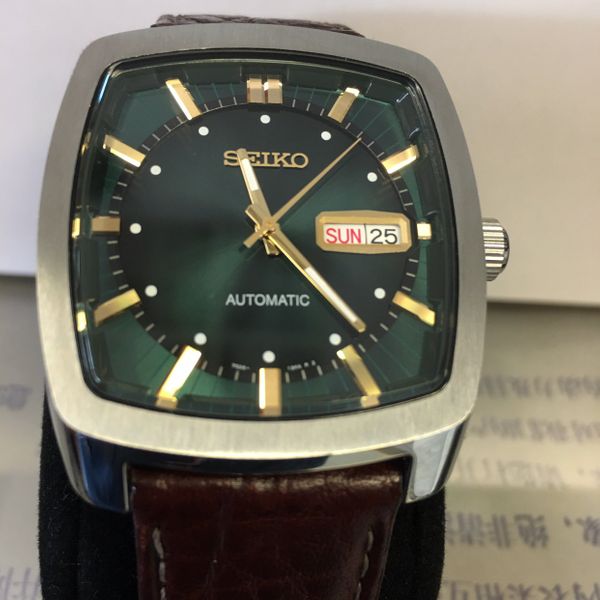Seiko recraft green gilt mint snkp27 | WatchCharts Marketplace