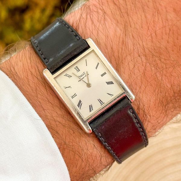 [WTS] Piaget 18k White Gold "Tank" - $1,550 | WatchCharts Marketplace