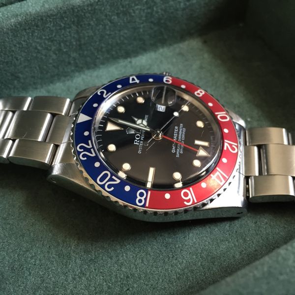 FS: Rolex GMT-Master Pepsi 16750 9.1M Serial ~1987 | WatchCharts ...