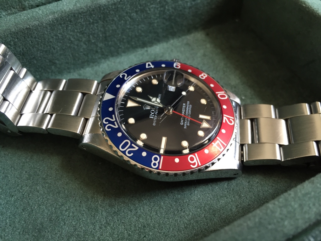 FS: Rolex GMT-Master Pepsi 16750 9.1M Serial ~1987 | WatchCharts ...